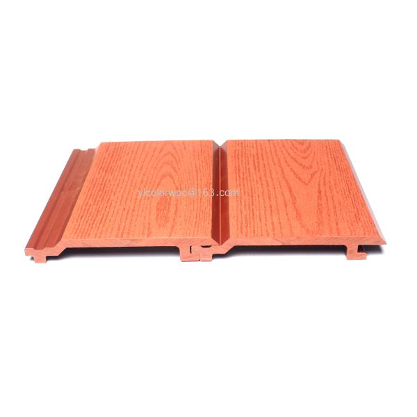 Quality Brown Classic Wpc Plastic Outdoor Floor Decking Outdoor Wpc Wall Cladding 2900mm for sale