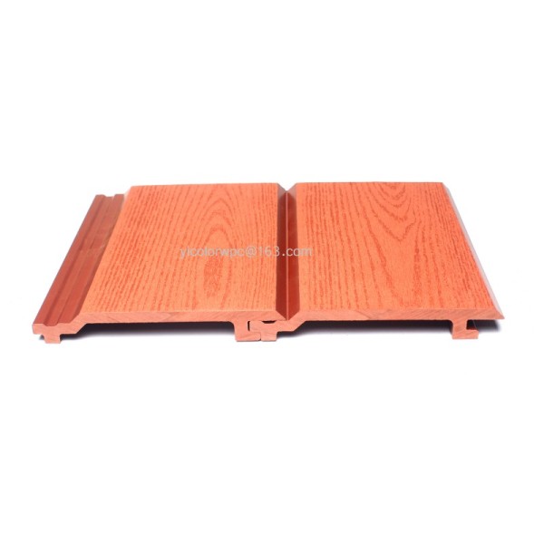 Quality Embossing 174 X 21mm Classic Wall Cladding Wood Plastic Composite Wall Panel for sale
