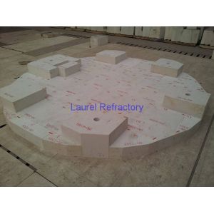 Quality Zircon Corundum Refractory Brick for sale