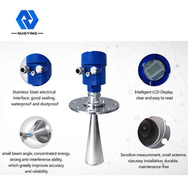 Quality NYRD806 Radar Level Meter radar level transmitter Custom Probe Industry-specific for sale