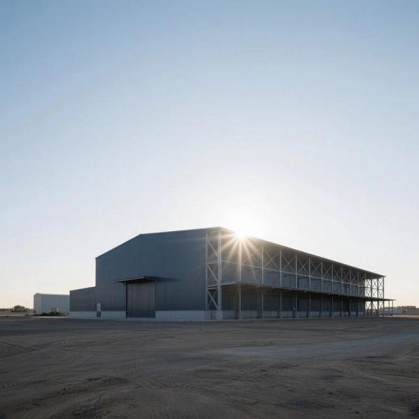 Quality Pre Engineered Steel Building Warehouse With Q355B / Q235B Frame for sale