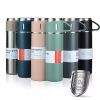 china 500ml Double Wall Stainless Steel Portable Luxury Gift Bottle Set With Two