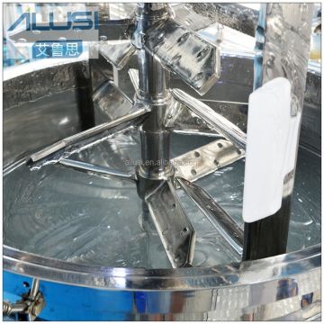 Quality Double Jacket Electric Heating Vacuum Homogenizer Paste Making Machine for sale