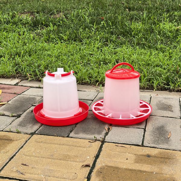 Quality Waterproof Plastic Poultry Feeder For Chickens Ducks Geese Turkeys Automatic Pet Feeder for sale