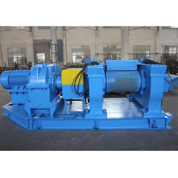 Quality Electric Motor Rubber Recycling Machinery 50 kW Power Rubber Cracker Mill Tire Crusher for sale