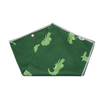 Quality Sublimation Cooling Microfiber Golf Towel Custom Logo Printed for sale