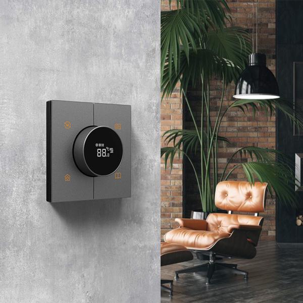 Quality Home Smart Digital Thermostat Temperature Adjustment RS485 Type for sale