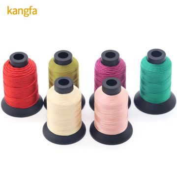 Quality Sample of Eco-Friendly Boho 210D Polyester Thread for Hand Woven Sewing Machine for sale