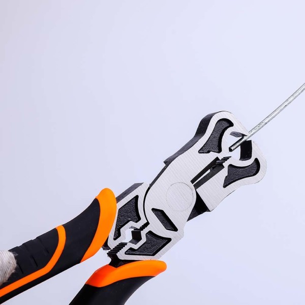 Quality Forge Steel Lineman Wire Stripper Pliers Flat End Cutters For Bending Pulling for sale
