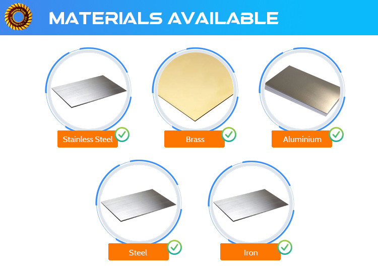 China Industrial Sheet Metal Fabrication Laser Cutting Steel Parts