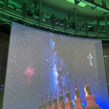 Quality Outdoor Indoor Curved Led Display Screen Wall Mechanical for sale
