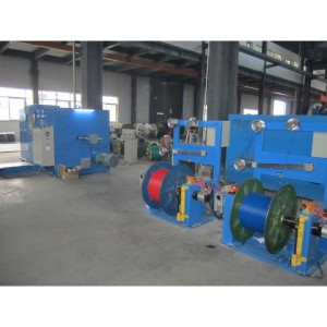 Quality Standard Double Copper Wire Twisting Machine Bunching Diameter 630mm Touch for sale