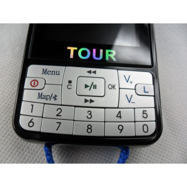 Quality Multimedia Playback 007B Automatic Tour Guide System With 3.5 Inch LCD Screen for sale