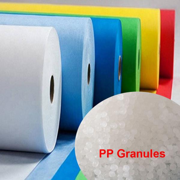 Quality Thermoplastic Polymer PP Plastic Raw Material For Woven Fabric for sale