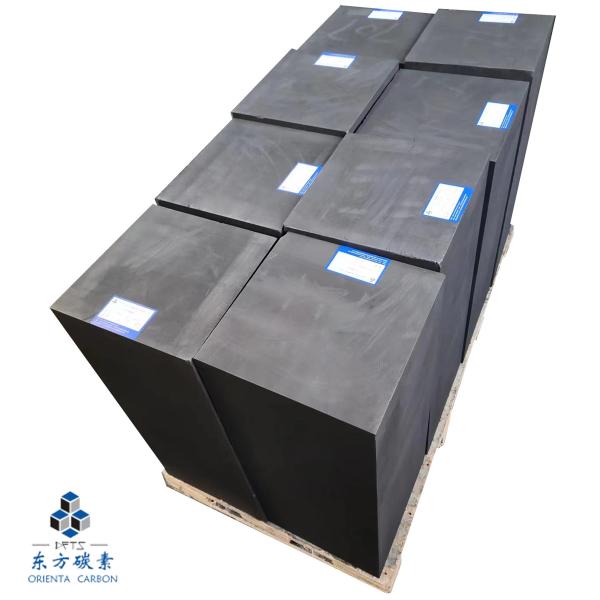 Quality Isostatic High Density Graphite Blocks 85 W/Mk - 125 W/Mk Thermal Conductivity for sale