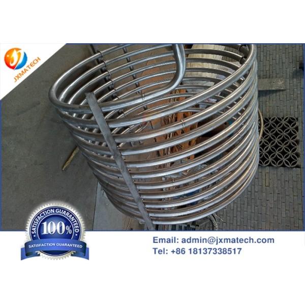 Quality Cold Rolling Coiled Zirconium Tube 702 UNS R60702 For Heat Exchanger for sale