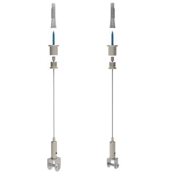 Quality Fork Cable Gripper With Mounting Brackets Components For Sound Absorbing Ceiling for sale