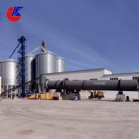China 10 tph Cement Coal Powder Alfalfa Rotary Dryer Machine factory