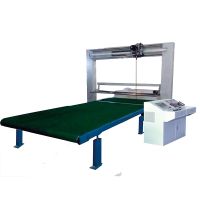 Quality 8.5kw CNC Foam Vertical Oscillating Blade Cutter 10m/Min Speed for sale