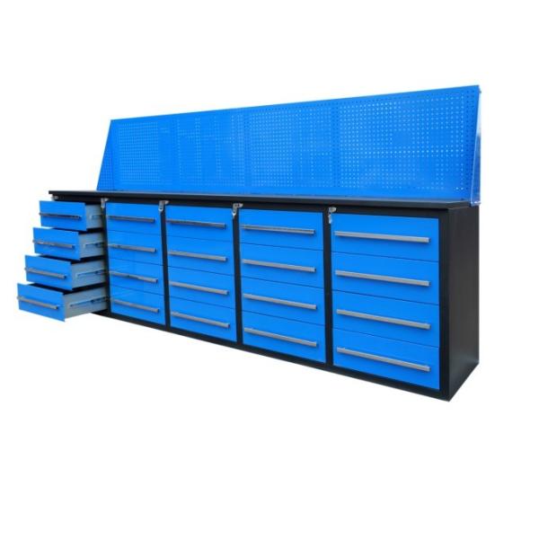 Quality Heavy Duty Stainless Steel Workbench Tool Box For Mechanical Storage for sale