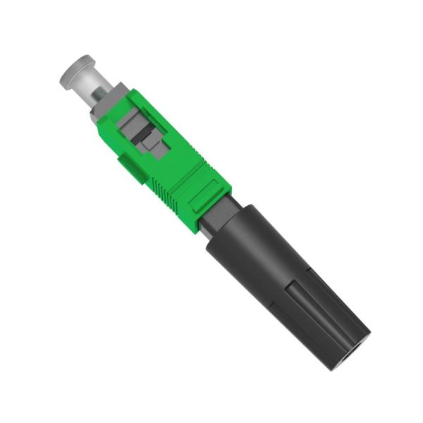 Quality Fast Connector Simplex SC APC Fiber Optic Drop Cable with UPC Polished Field for sale