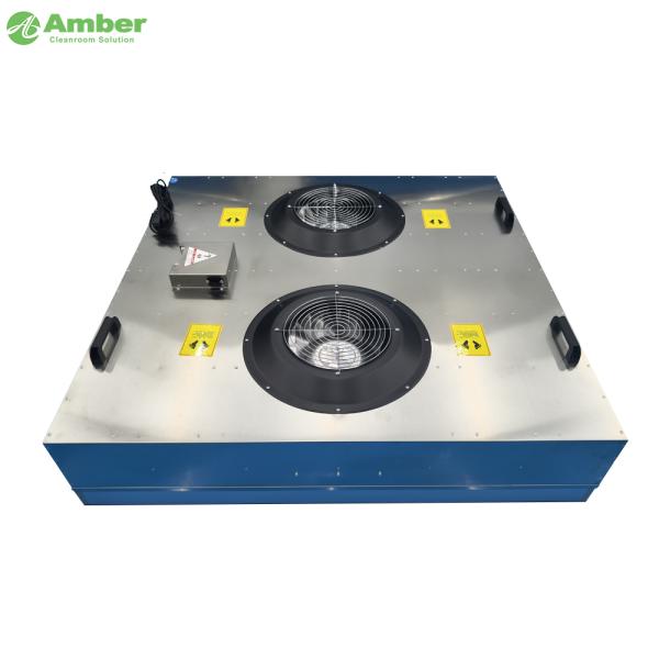 Quality Galvanized Steel Sheet Dual-Fan FFU With Differential Pressure Sensor for sale