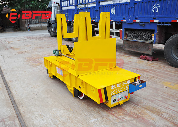Quality High Temperature Proof Ladle Transfer Trolley Molten Steel Transport for sale