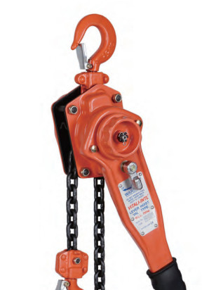 Quality Nylon / Rubber Wheels Steel Block And Tackle Hoists For Lifting And Hoisting for sale