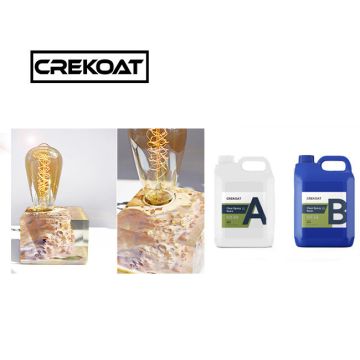 Quality Hardness 2 Part Self Leveling Epoxy Resin Low Viscosity For Casting Molding for sale