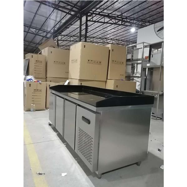 Quality 7ft 3 Door Undercounter Commercial Fridge Freezer for sale
