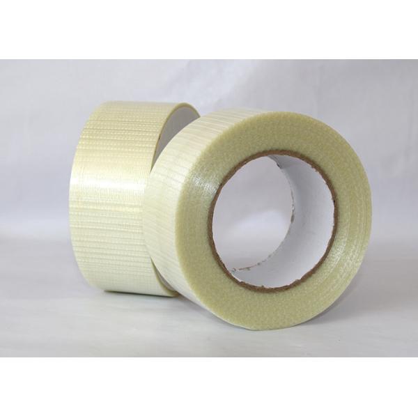 Quality Building Materials Fiberglass Self Adhesive Mesh Filament Tape Synthetic Rubber for sale