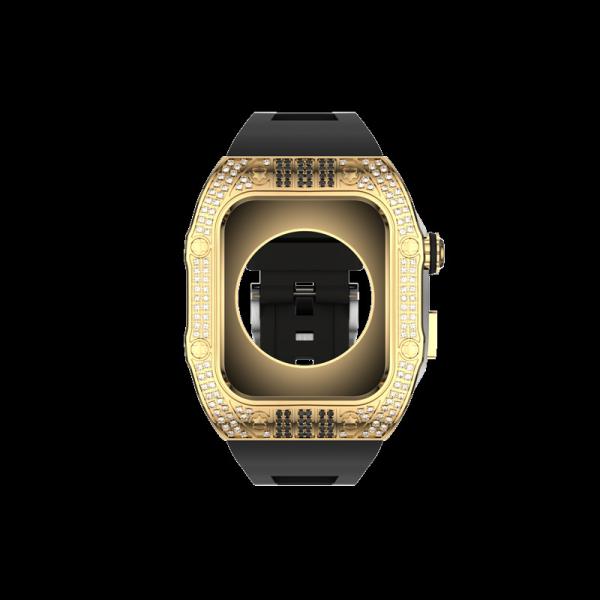 Quality Carbon Fiber Square 45mm Watch Case With Scratch Resistant Features for sale