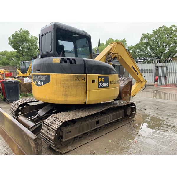 Quality 54hp Crawler 4.5km/H Used KOMATSU PC78 Excavator for sale