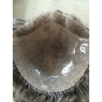 Quality Natural Black Lace Frontal Wig With Medium Brown Lace Color for sale