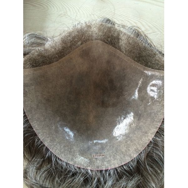 Quality Natural Black Lace Frontal Wig With Medium Brown Lace Color for sale