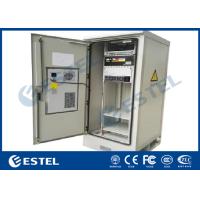 Quality 220VAC Integrated Outdoor Telecom Cabinet Galvanized Steel For Telecommunication for sale