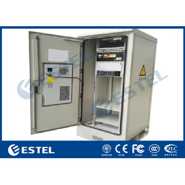 Quality 220VAC Integrated Outdoor Telecom Cabinet Galvanized Steel For Telecommunication for sale
