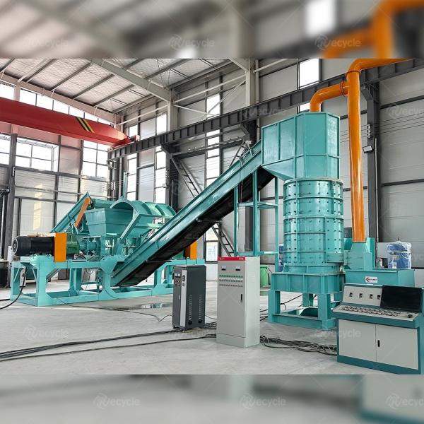Quality Refrigerator Recycling Sorting Plant , Electronic Waste Refrigerator Shredder for sale