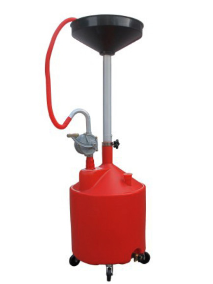 Quality Adjustable Aluminum Pump 18 Gallon Upright Portable Oil Drain for sale