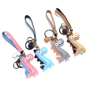 Quality Printing Logo Horse Leather Keychain , 4.5CM Personalised Animal Keyrings for sale
