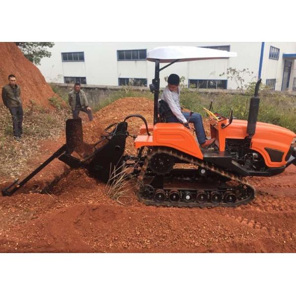 Quality Single Chain OEM Farm Crawler Tractor Ditch Digger Machine for sale