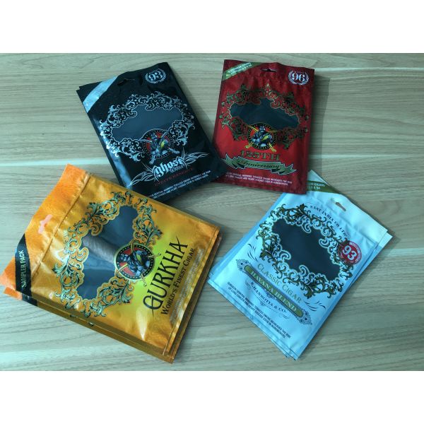 Quality Self - Styled Moisturizing Plastic Cigar Bags For Travel Customized Size for sale