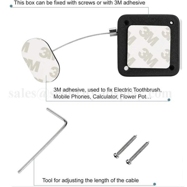 Quality Remote Control Retractable Anti Lost Rope For TV / DVD for sale