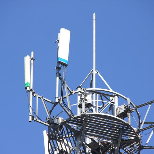 Quality Galvanized Tubular Steel Pole Antenna Angular Tower for sale