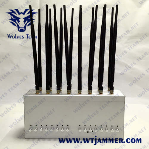 Quality Meeting Rooms All Frequency 150m 140W Cell Phone Jammer for sale