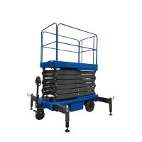Quality 3Kw with 450Kg Loading Reaching Height 12m Motorized Scissor Lift for sale