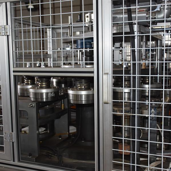 Quality Sturdy Gas Consumption Cup Lid Making Machine High Productivity for sale