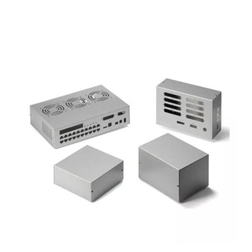 Quality Nickel Silver PC Sheet Metal Chassis Electronic Polish for sale