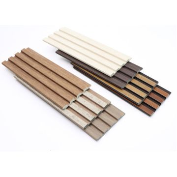 Quality Indoor Panels PS Wall Cladding Panel With Gold Silver Line For Background for sale