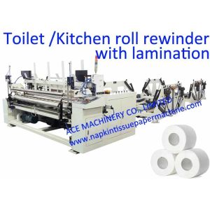 Quality 1800mm Toilet Paper Manufacturing Machine With Embossing for sale